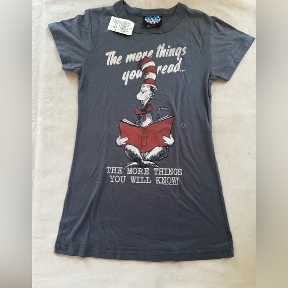 Junk Food Clothing | Tops | Nwt Junkfood Cat In The Hat The More Things ...